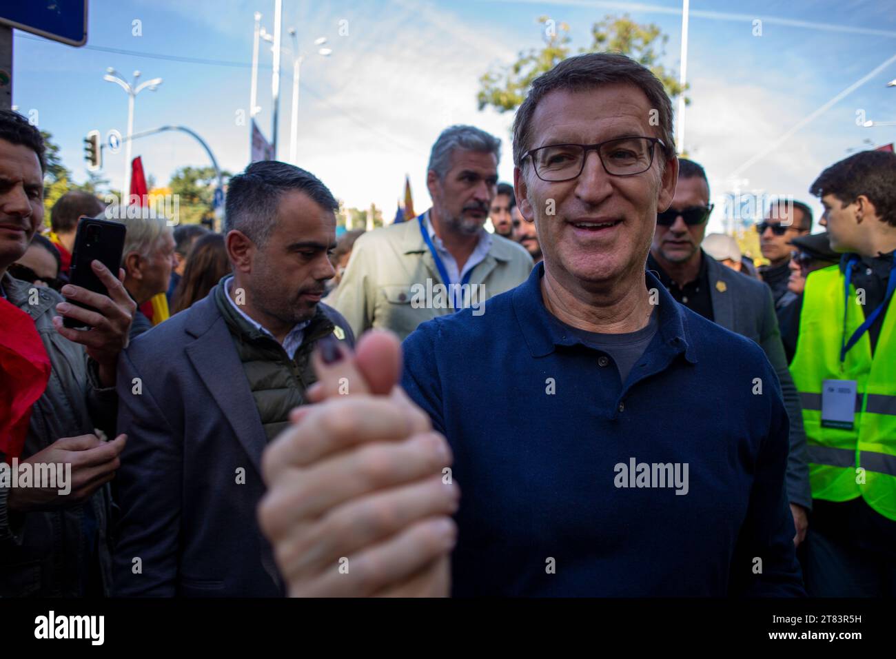 Madrid, Madrid, Spain. 18th Nov, 2023. ALBERTO NÃšÃ‘EZ FEIJ'O ...