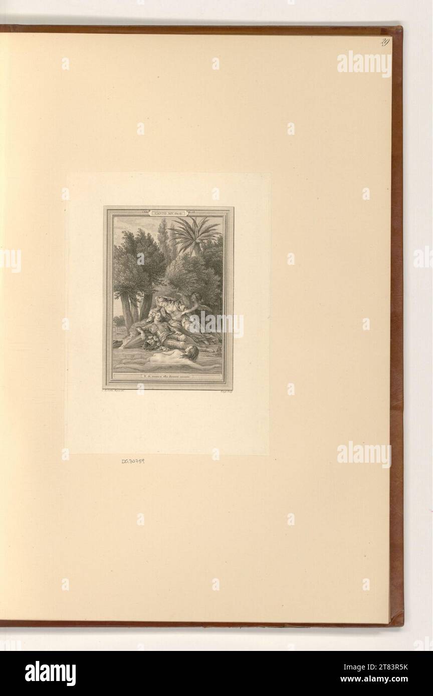 Charles Louis Lingée (Engraver) Tasso, Torquato: The freed Jerusalem ...