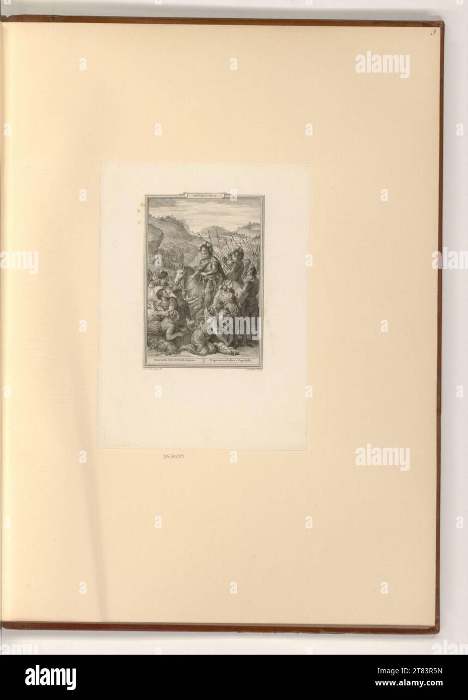 Jean-Baptiste Tilliard (Engraver) Tasso, Torquato: The freed Jerusalem ...