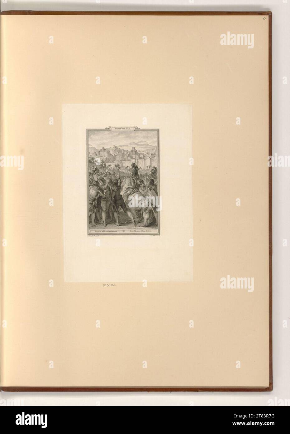 Jean-Baptiste Tilliard (Engraver) Tasso, Torquato: The freed Jerusalem ...