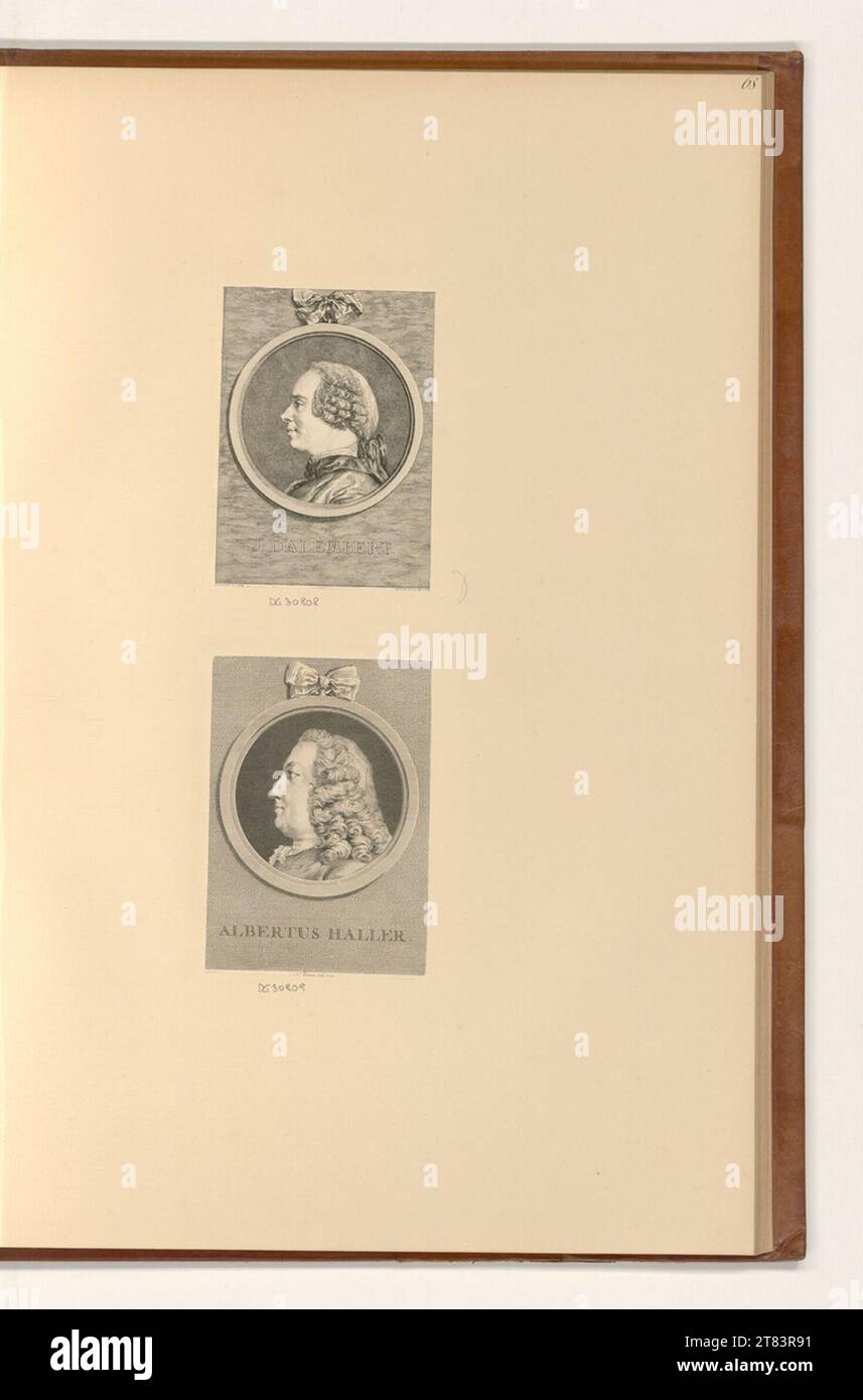 Claude Henri Watelet (Engraver) PortRäT Jean-Baptists Le Round the ...