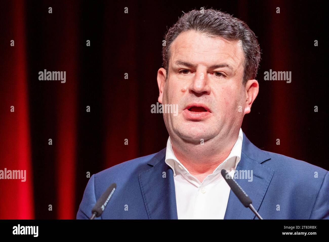 Brunswick, Germany. 18th Nov, 2023. Hubertus Heil (SPD), Federal ...