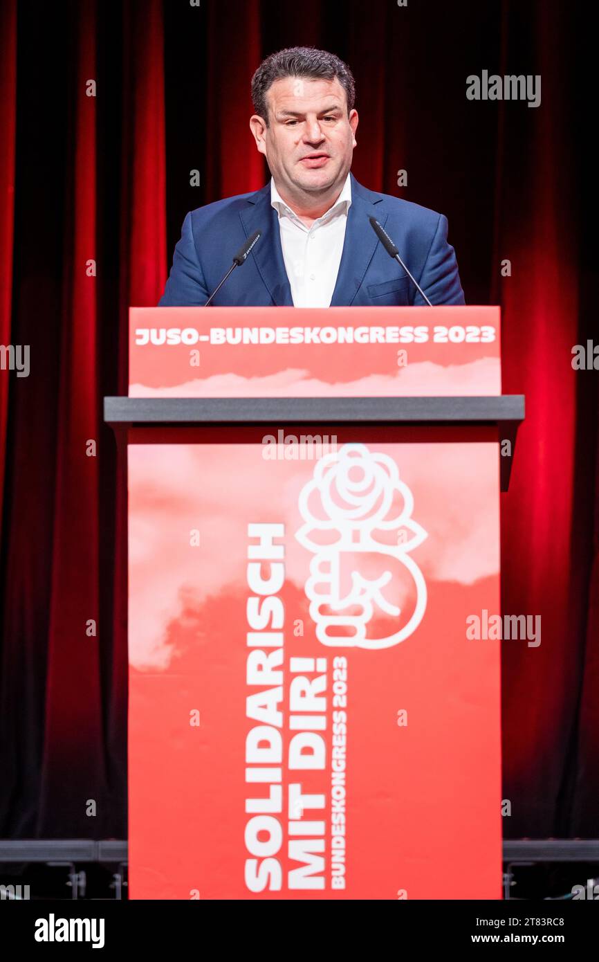 Brunswick, Germany. 18th Nov, 2023. Hubertus Heil (SPD), Federal ...