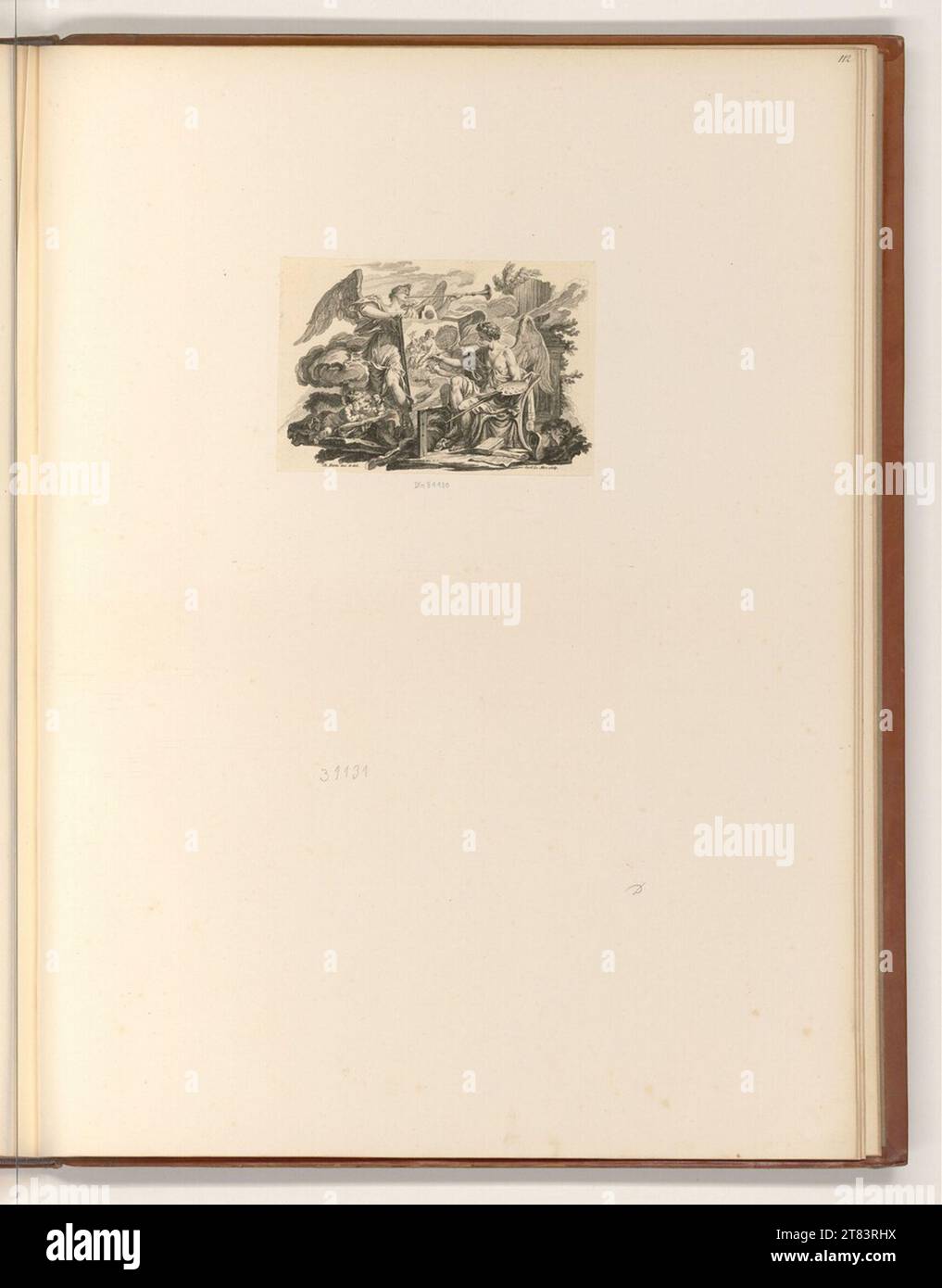 Noël Le Mire (Engraver) Allegories, cartoons. Copper engraving, etching ...