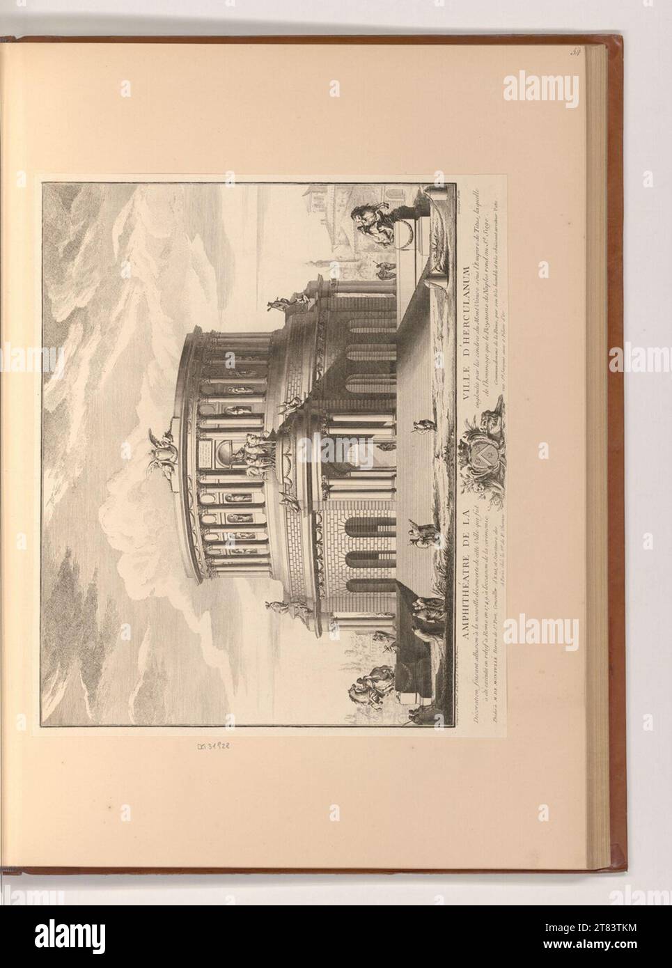 Pierre Patte (Engraver) Architecture study by the Amphitheater of ...