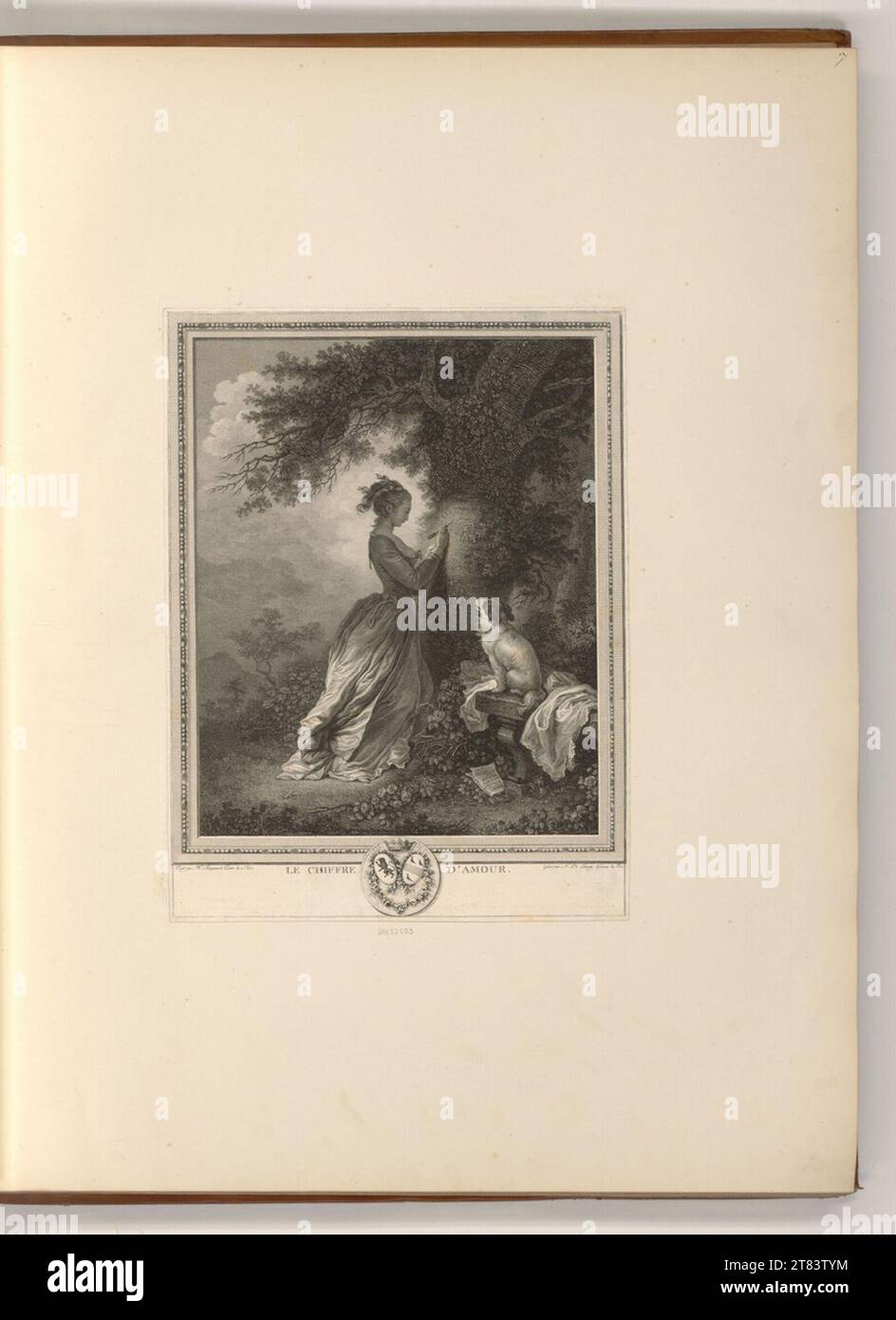 Nicolas Delaunay (Engraver) The love number. etching 1760-1792 , 1760/ ...