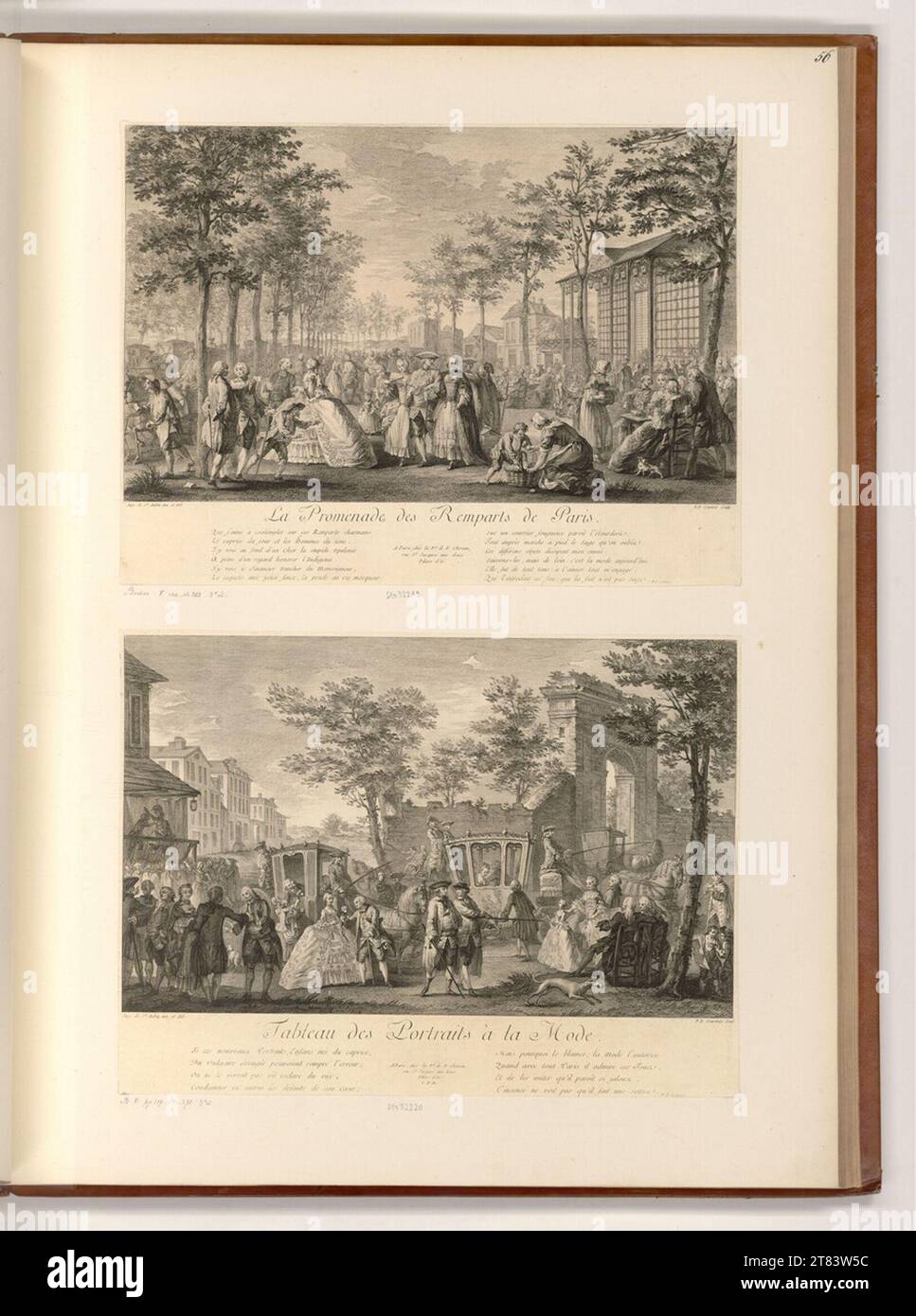 Pierre François Courtois (Engraver) The Ramparts of Paris Ramparts ...