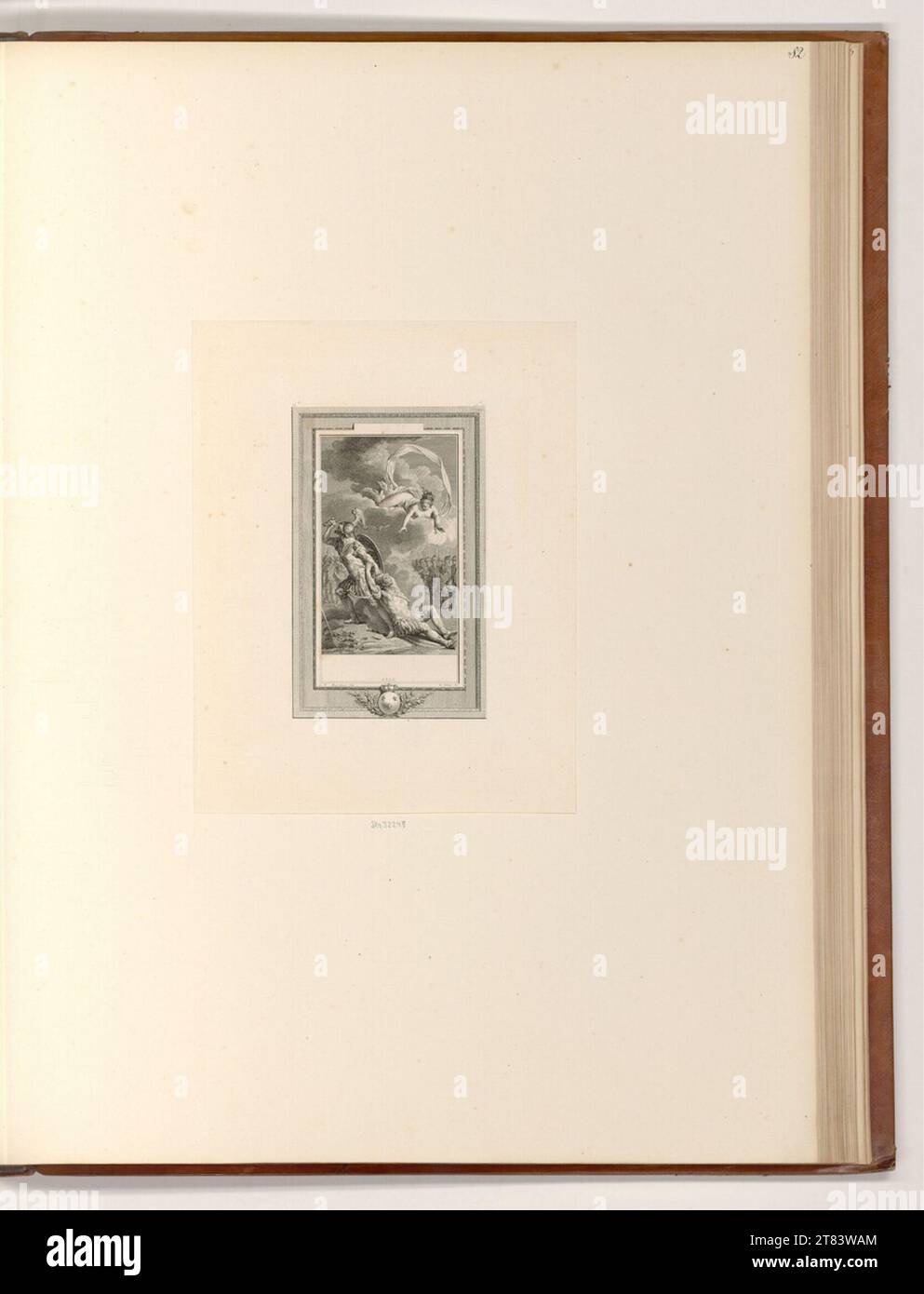 Nicolas Ponce (Engraver) Scene from the Ilias. Etching, copper ...