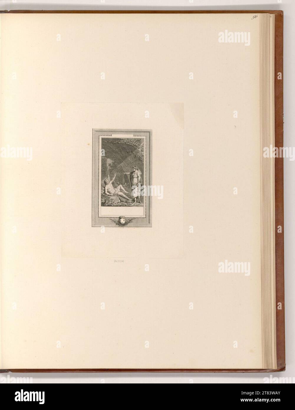 Nicolas Ponce (Engraver) Scene from the Ilias. Etching, copper ...