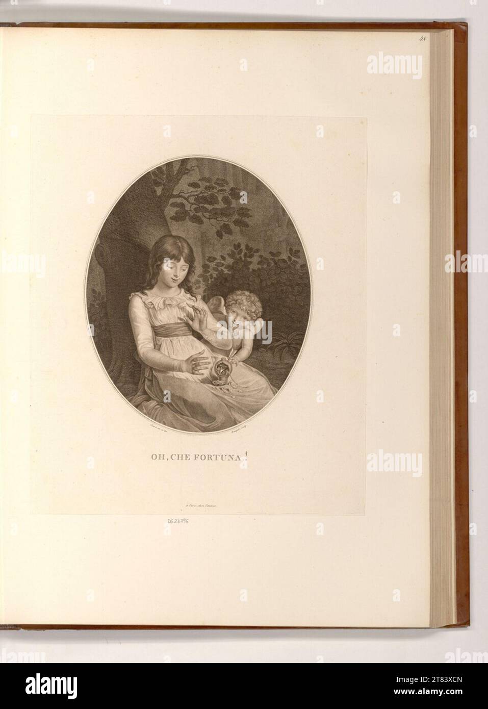 Louis Marie Sicard Oh, what luck. Dotier manner, etching 1766-1825 ...