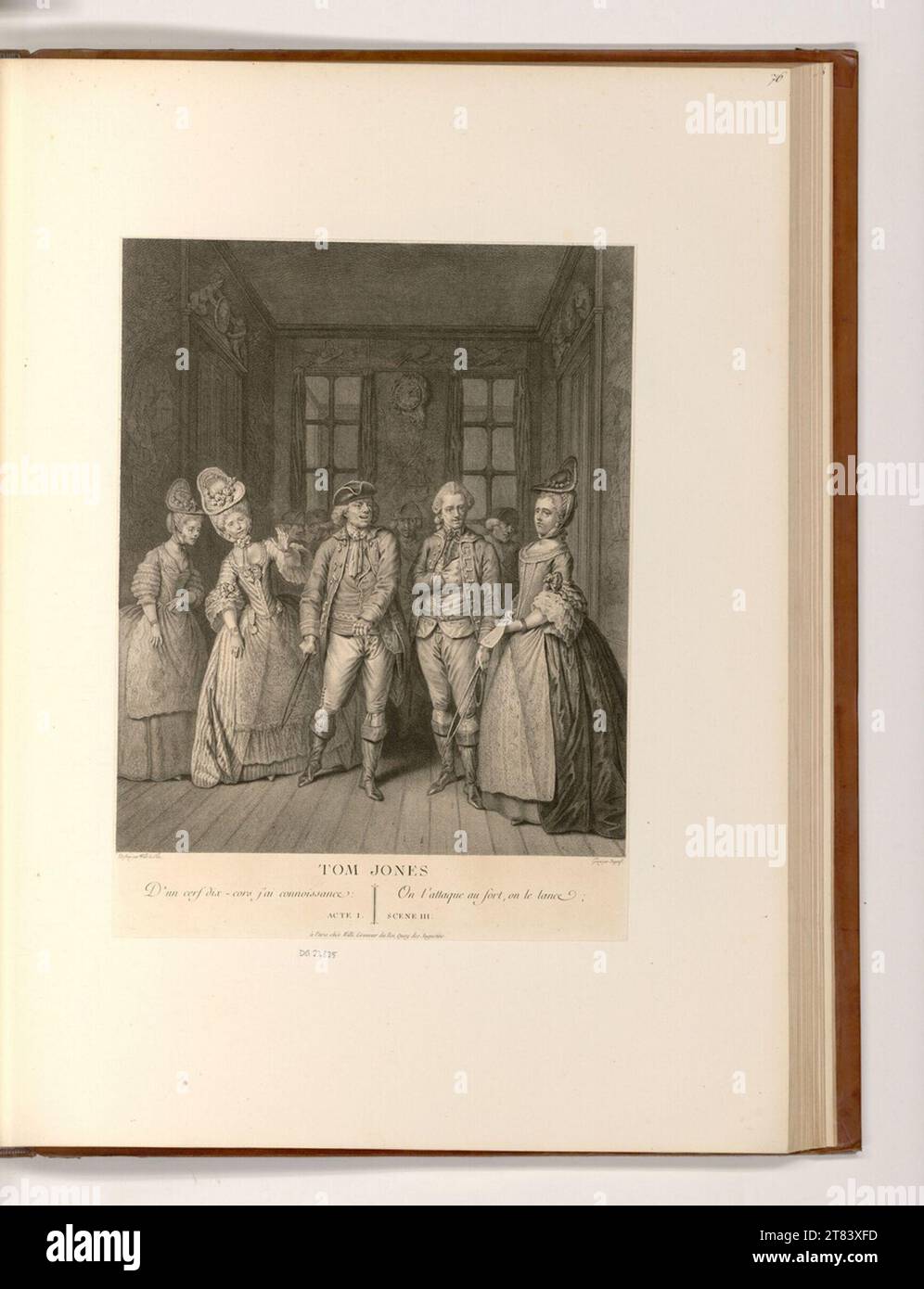 Francois Robert Ingouf le jeune (Engraver) Tom Jones. Copper engraving ...