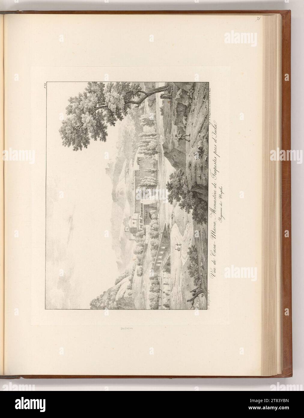 Godefroy Engelmann I (Lithograph in) Das Kloster Casamari. Lithography ...