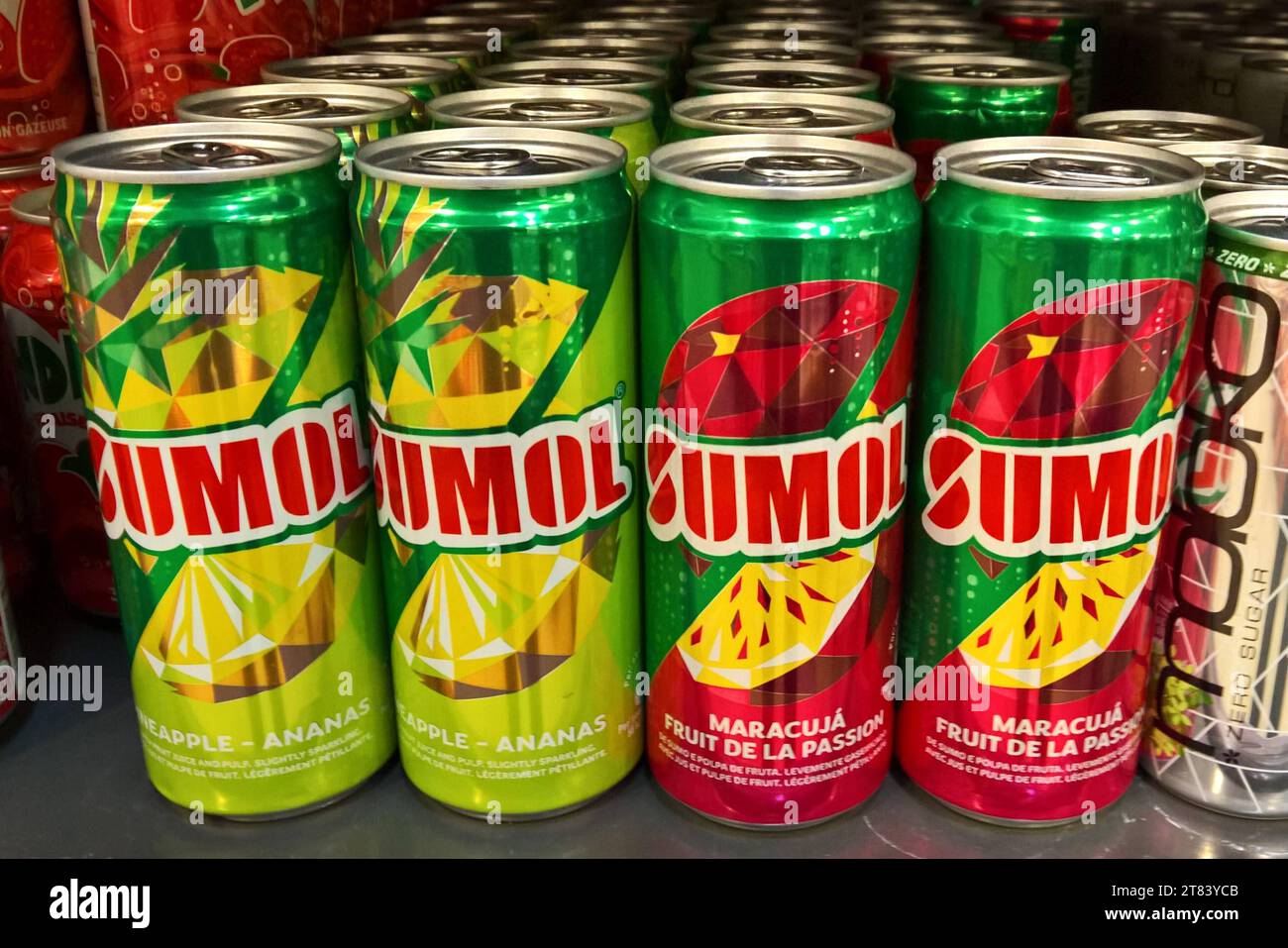 Sumol ist eine Marke für Limonade aus Portugal von Sumol and Compal ...