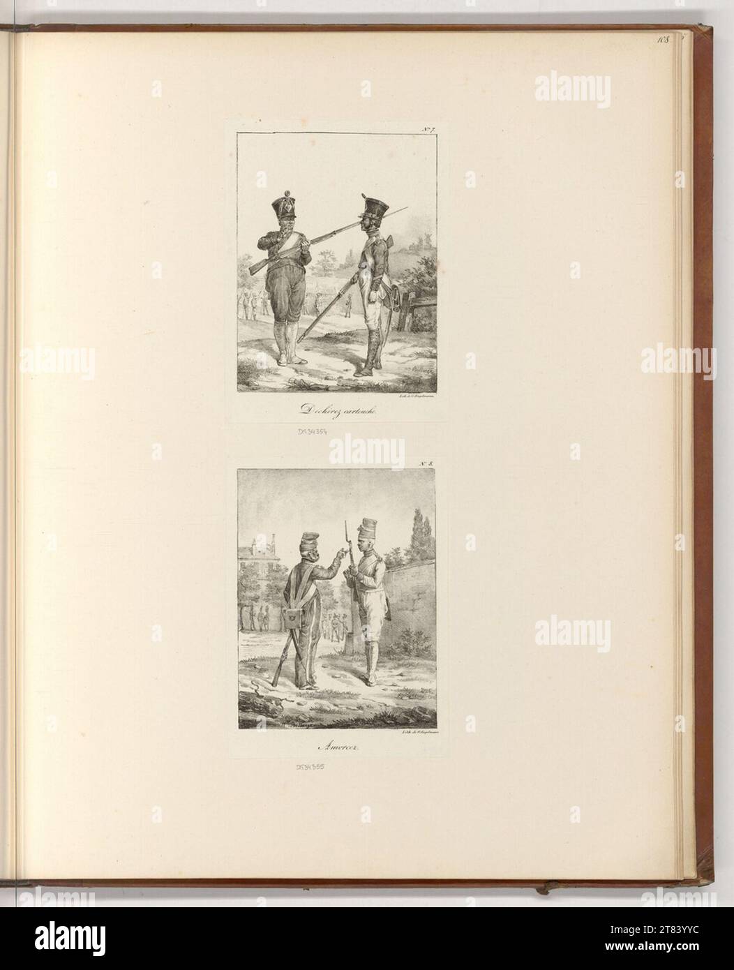 Godefroy Engelmann I (Lithograph in) Dechire cartridge; Build ...
