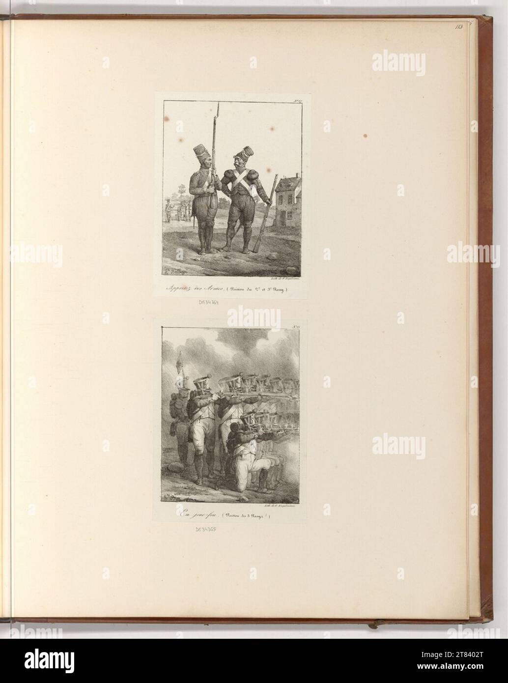 Godefroy Engelmann I (Engraver) Learn your weapons; In the fire ...