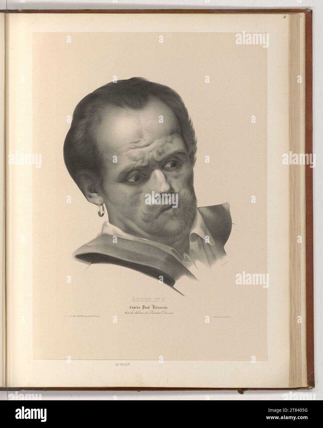 Durier (Lithograph in) Study No. 7. Lithography 19. Century , 19th ...