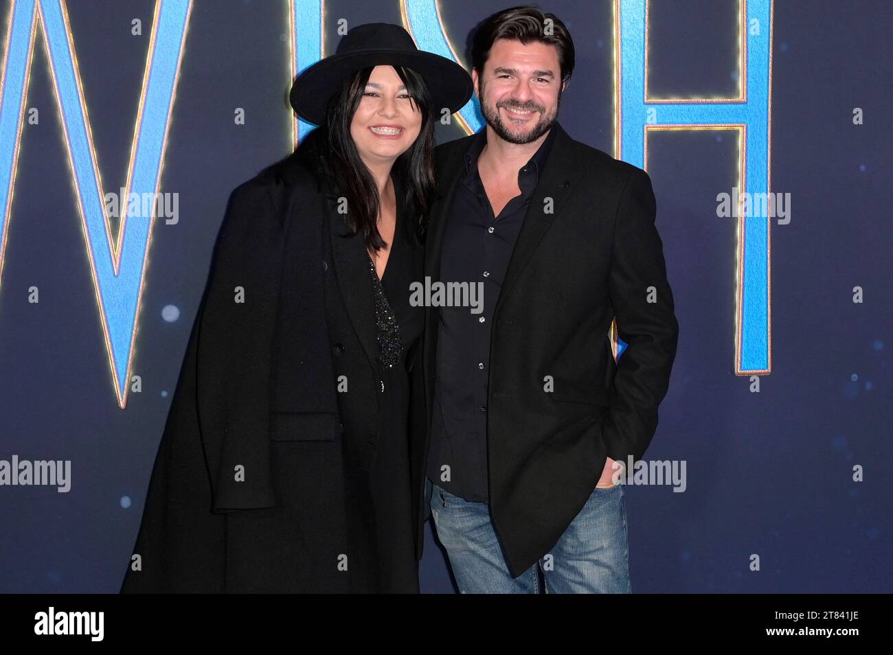 Elisa D'Ospina und Stefano Macchi bei der Premiere des Animationsfilms ...