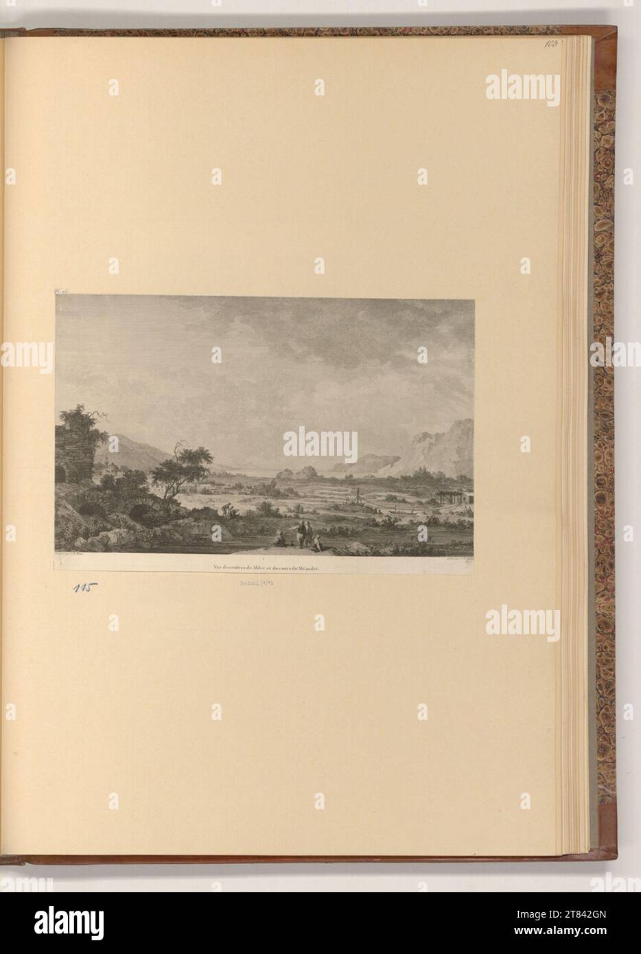 Charles Nicolas Varin (Engraver) View of the ruins of Milet and the ...