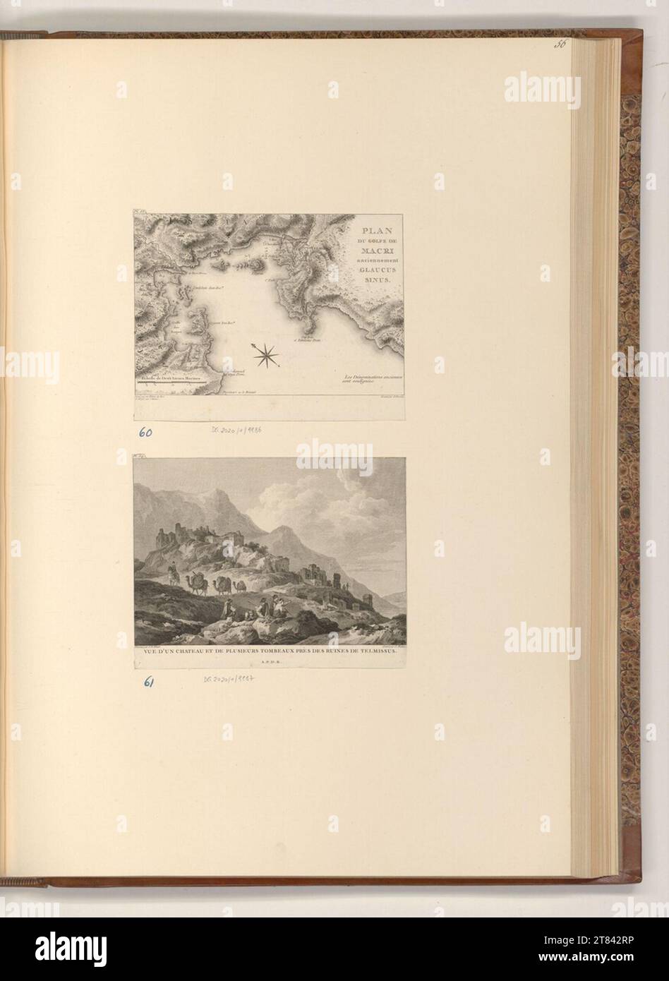 J. Perrier (Engraver) Plan of the Gulf of Macri formerly Glaucus sinus ...