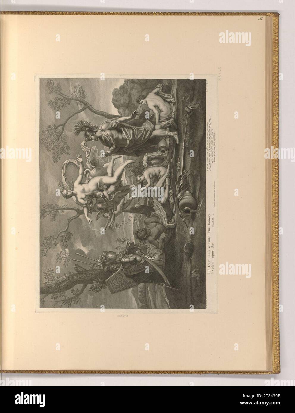 Alexis Loir (Engraver) Venus and Aeneas. Copper engraving, etching 1744-1797 , 1744/1797 Stock ...