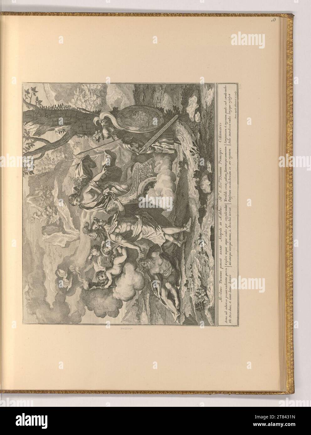 Francesco Faraone Aquila (Engraver) Venus and Aeneas. etching around ... Francesco Faraone Aquila (Engraver) Venus and Aeneas. etching around ...