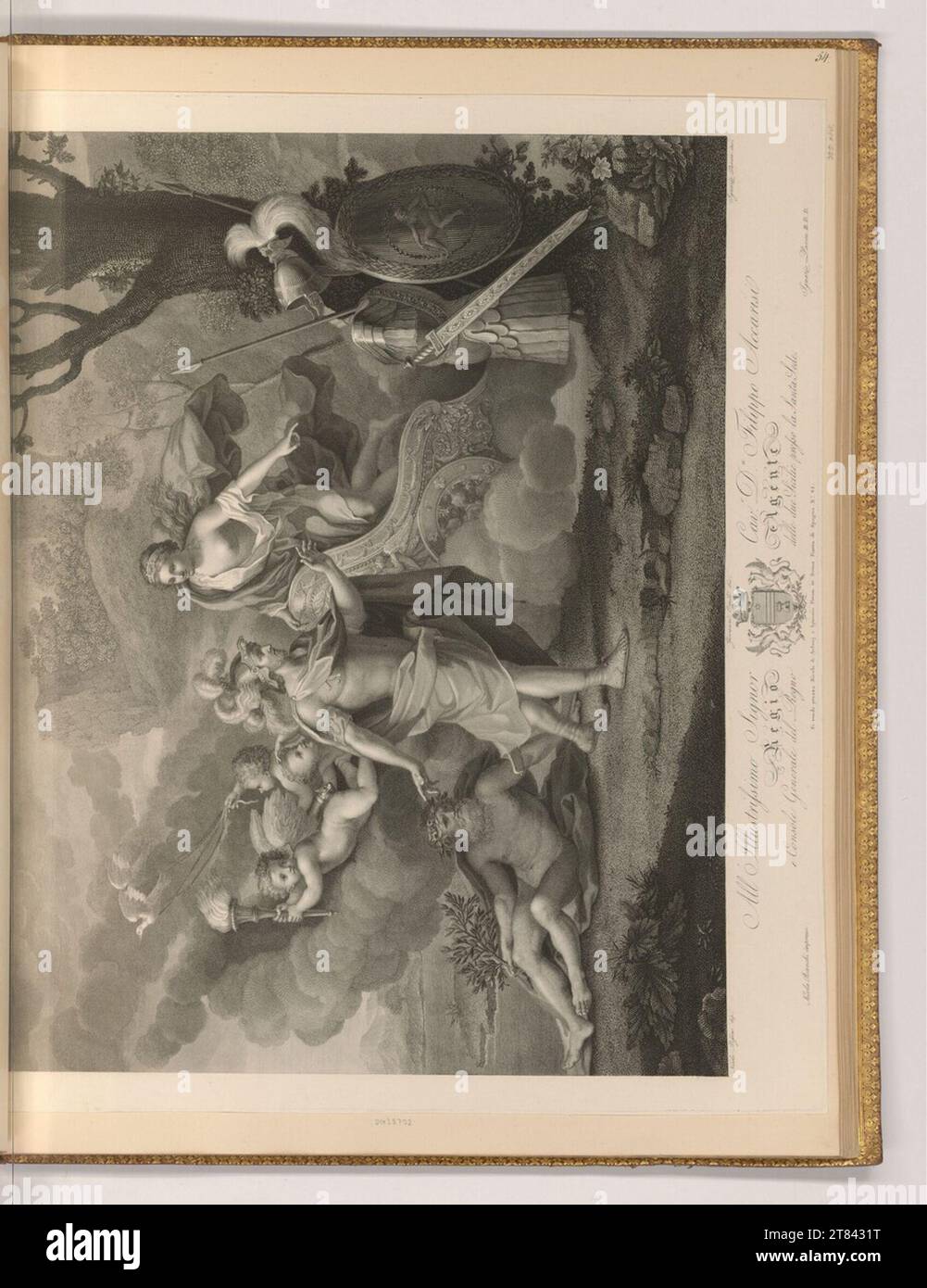 Ignazio Pavon (Engraver) Venus and Aeneas. Copper engraving, etching ... Ignazio Pavon (Engraver) Venus and Aeneas. Copper engraving, etching ...