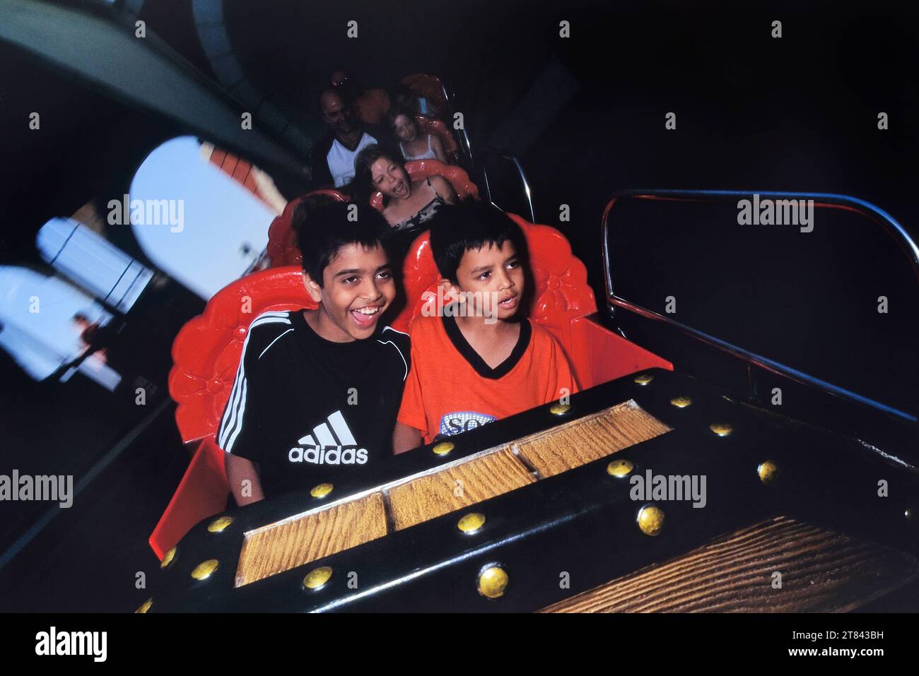 Spook Express, steel children's roller coaster located at Joyland ...