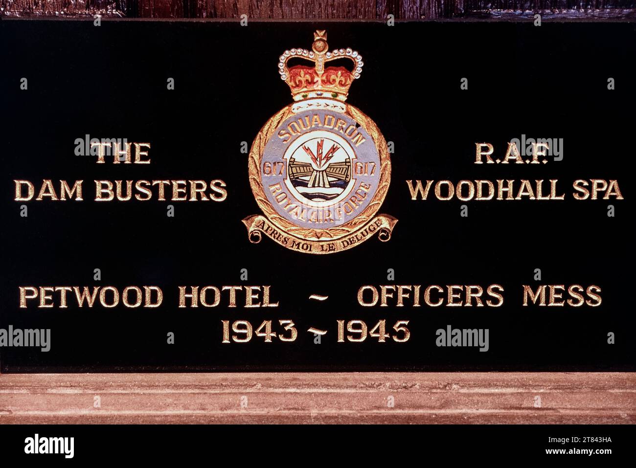 Raf 617 squadron officers mess hi-res stock photography and images - Alamy