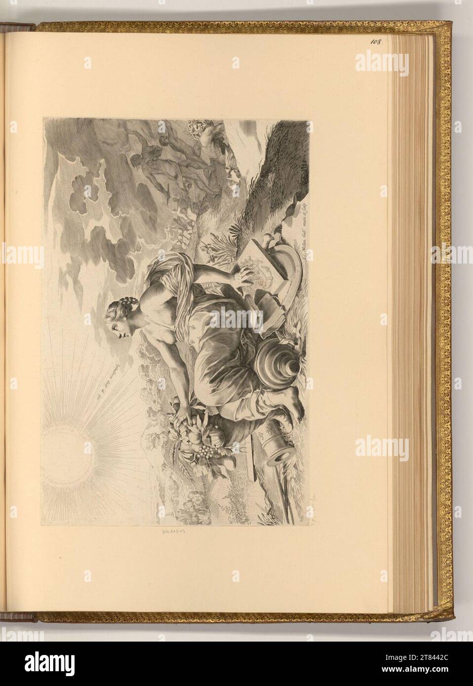 Claude Mellan (Ausführende r Künstler in) Personification of France ...