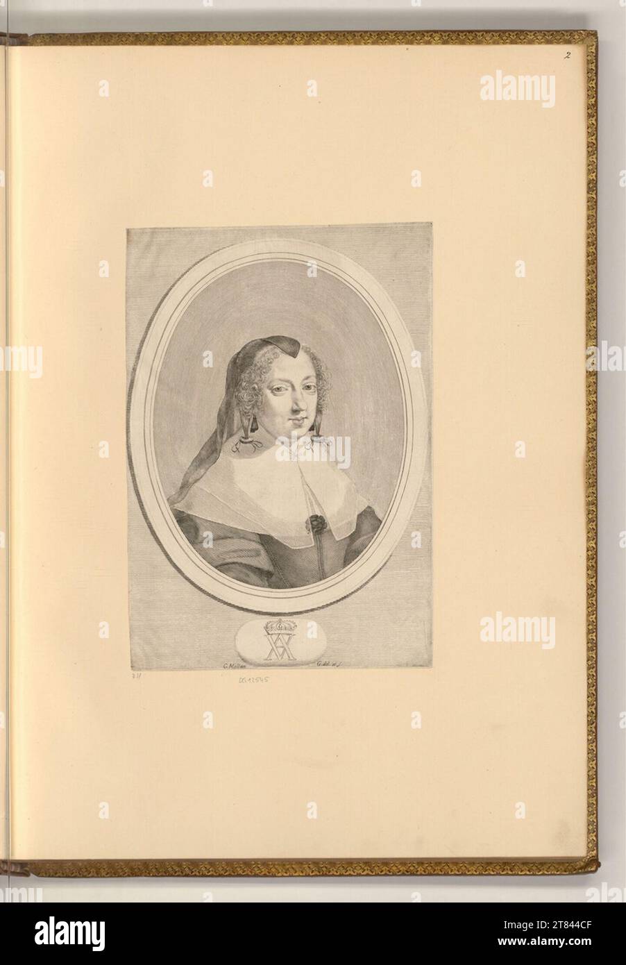 Claude Mellan (Ausführende r Künstler in) PortRäT ANNOUND THE AUTER ...