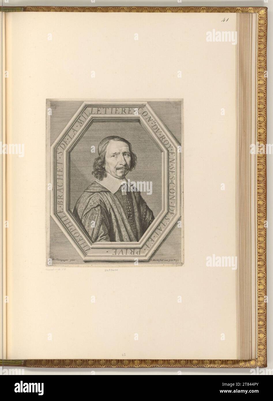 Jean Morin (Engraver) Portrait whopophile breach. etching 1640-1650 ...