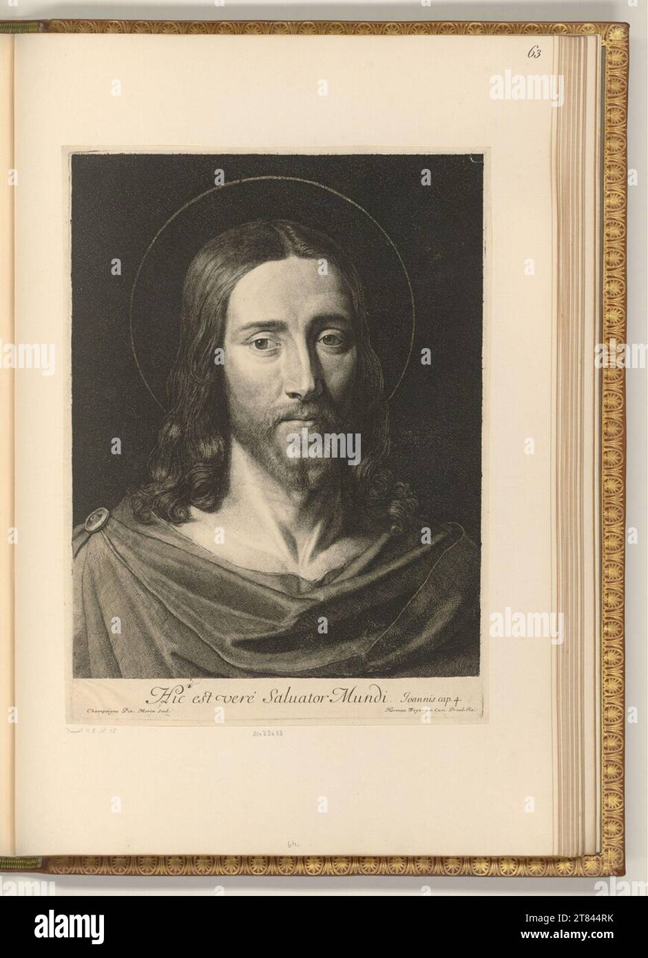 Jean Morin (Engraver) Jesus of Nazaret. etching 1625-1650 , 1625/1650 ...