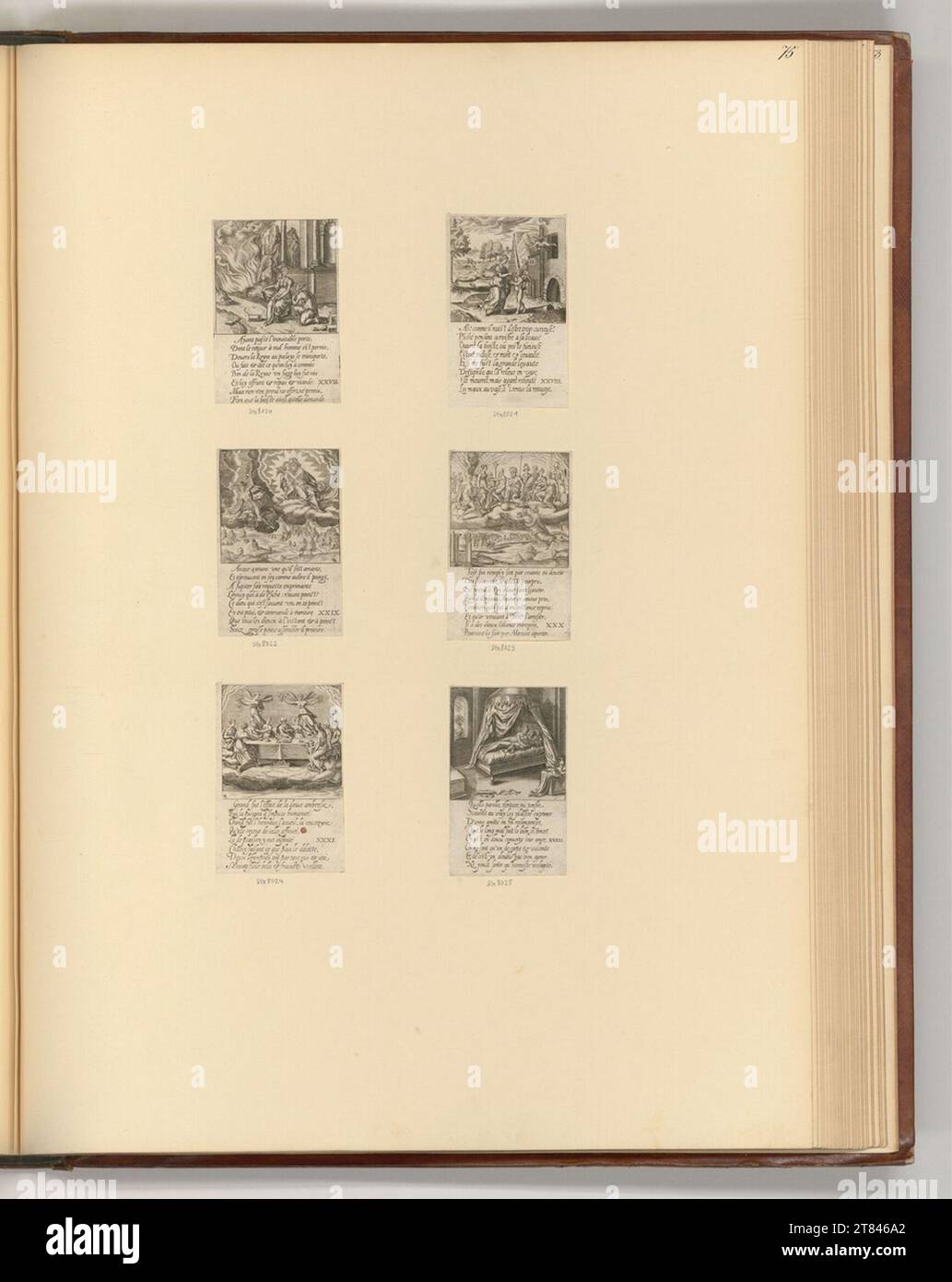 Léonard Gaultier (Engraver) Scenes from the history of Amor and Psyche ...