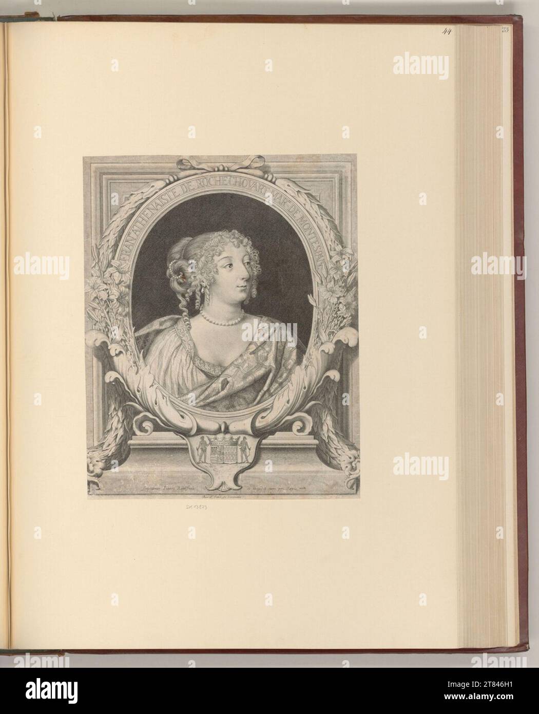 Stephanus Picart (Engraver) PortRäT MADAME THE MEBYSPAN. Copper ...