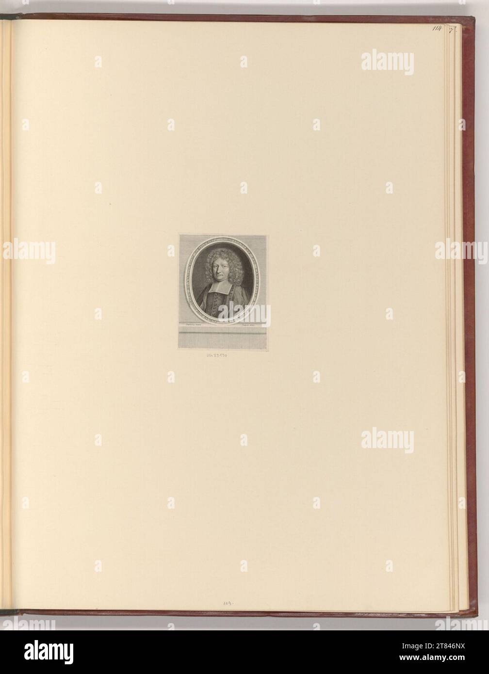 Etienne Gantrel (Engraver) Portrait Wilhelm Egon von Fürstenberg ...