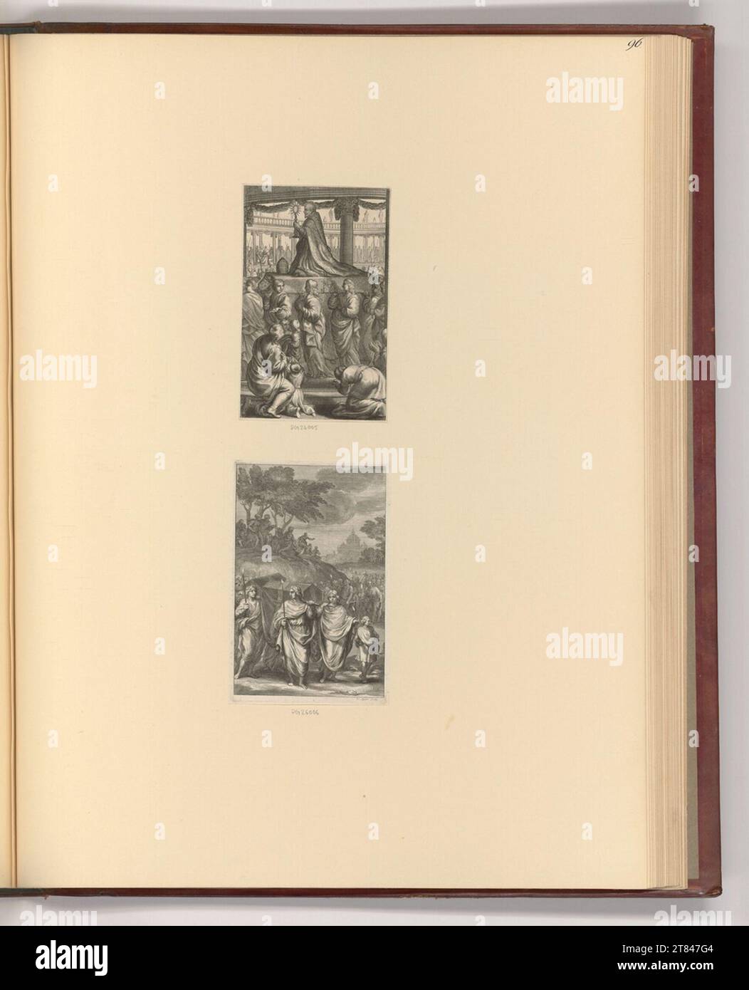 Francois Spierre (Engraver) Procession with Pope Clemens X. on St ...