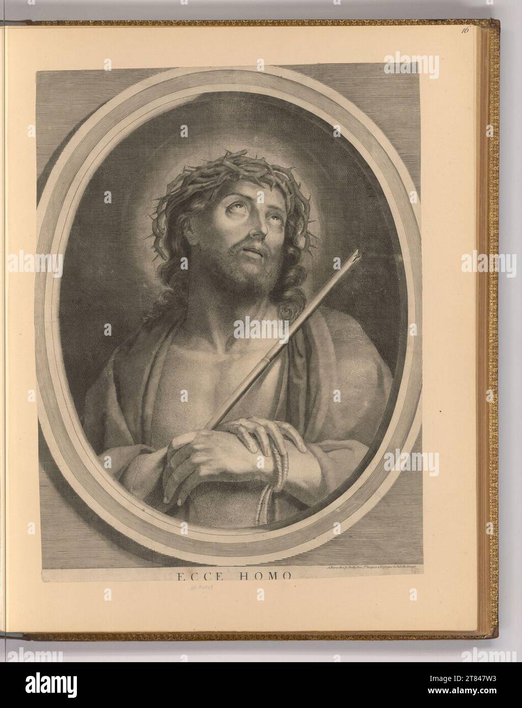 Nicolas de Poilly Pain man. Copper engraving, etching 1640-1696 , 1640/ ...