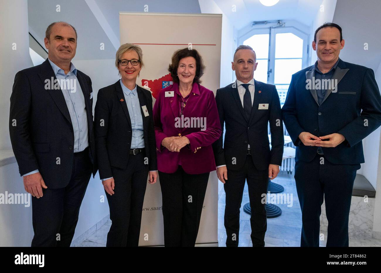 Philipp Peter Gross, Christine Regitz, Dr. Sabine Jung und Heiko Maas v ...