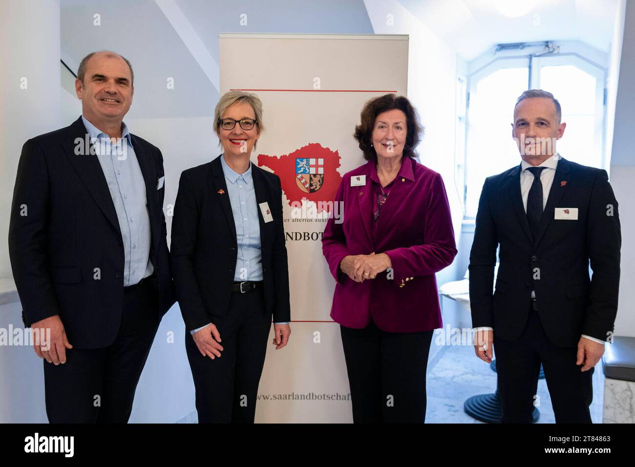 Philipp Peter Gross, Christine Regitz, Dr. Sabine Jung und Heiko Maas v ...