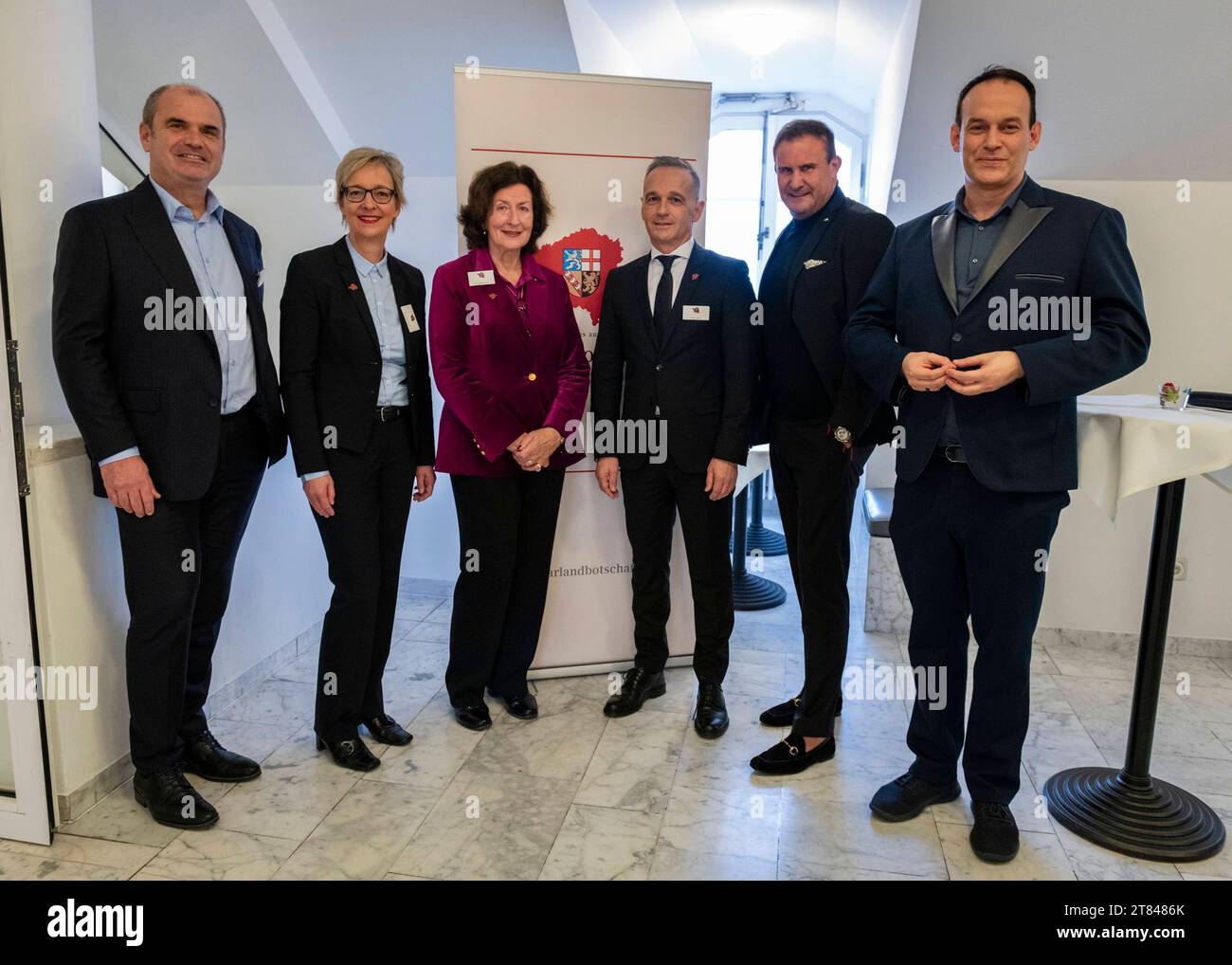 Philipp Peter Gross, Christine Regitz, Dr. Sabine Jung, Heiko Maas und ...