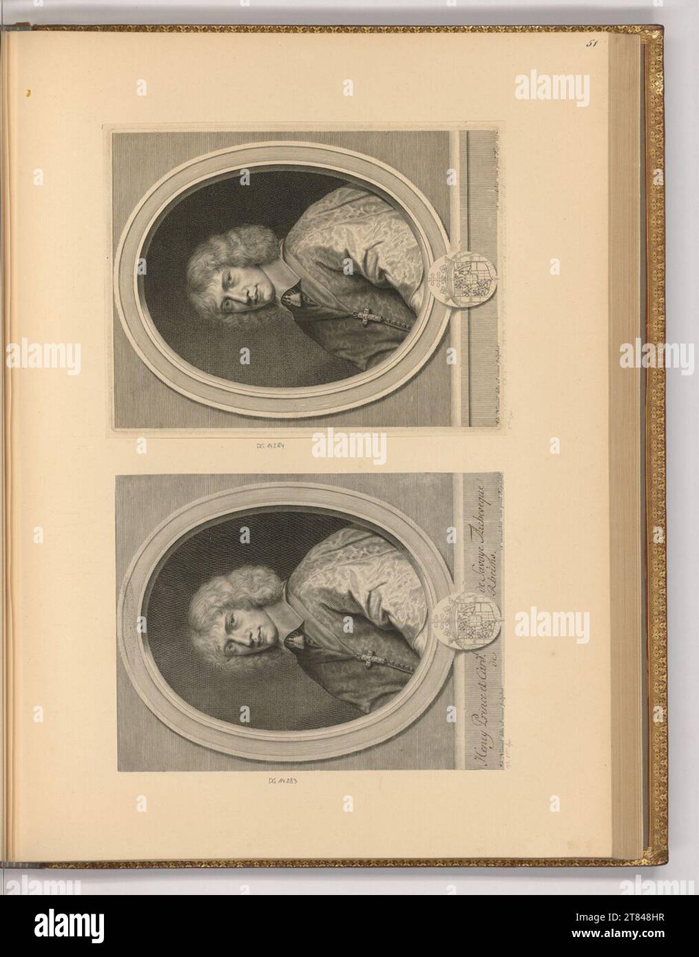 Robert Nanteuil (Engraver) Porträts Henri de Savoie-Nemours. Copper ...