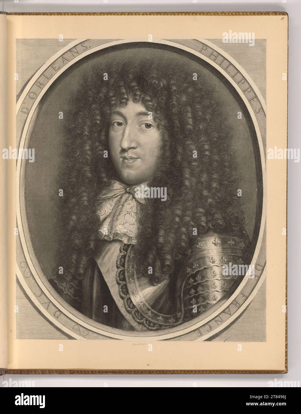 Pierre Simon (Engraver) Portrait Philippe of France, Duke of Orléans ...