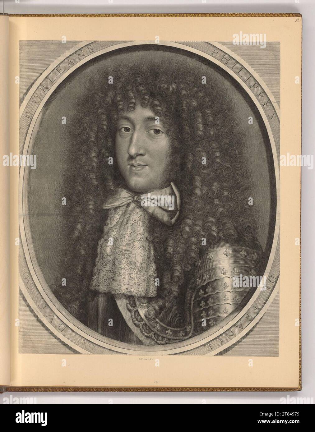 Pierre Simon (Engraver) Portrait Philippe of France, Duke of Orléans ...