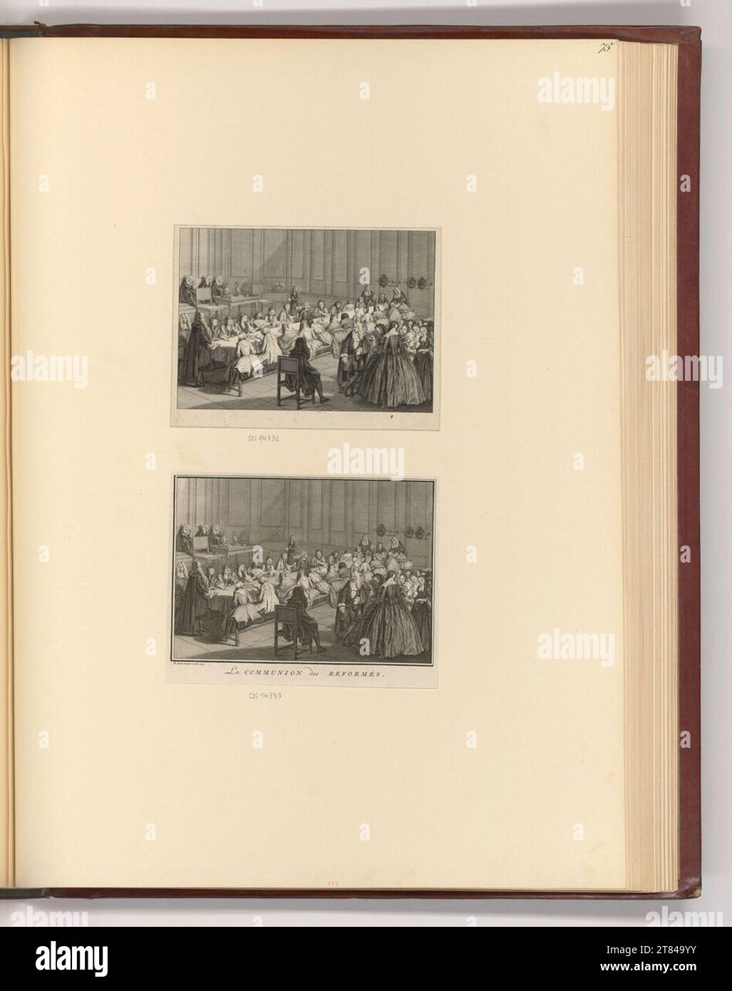 Copper engraving by bernard picart hi-res stock photography and images ...