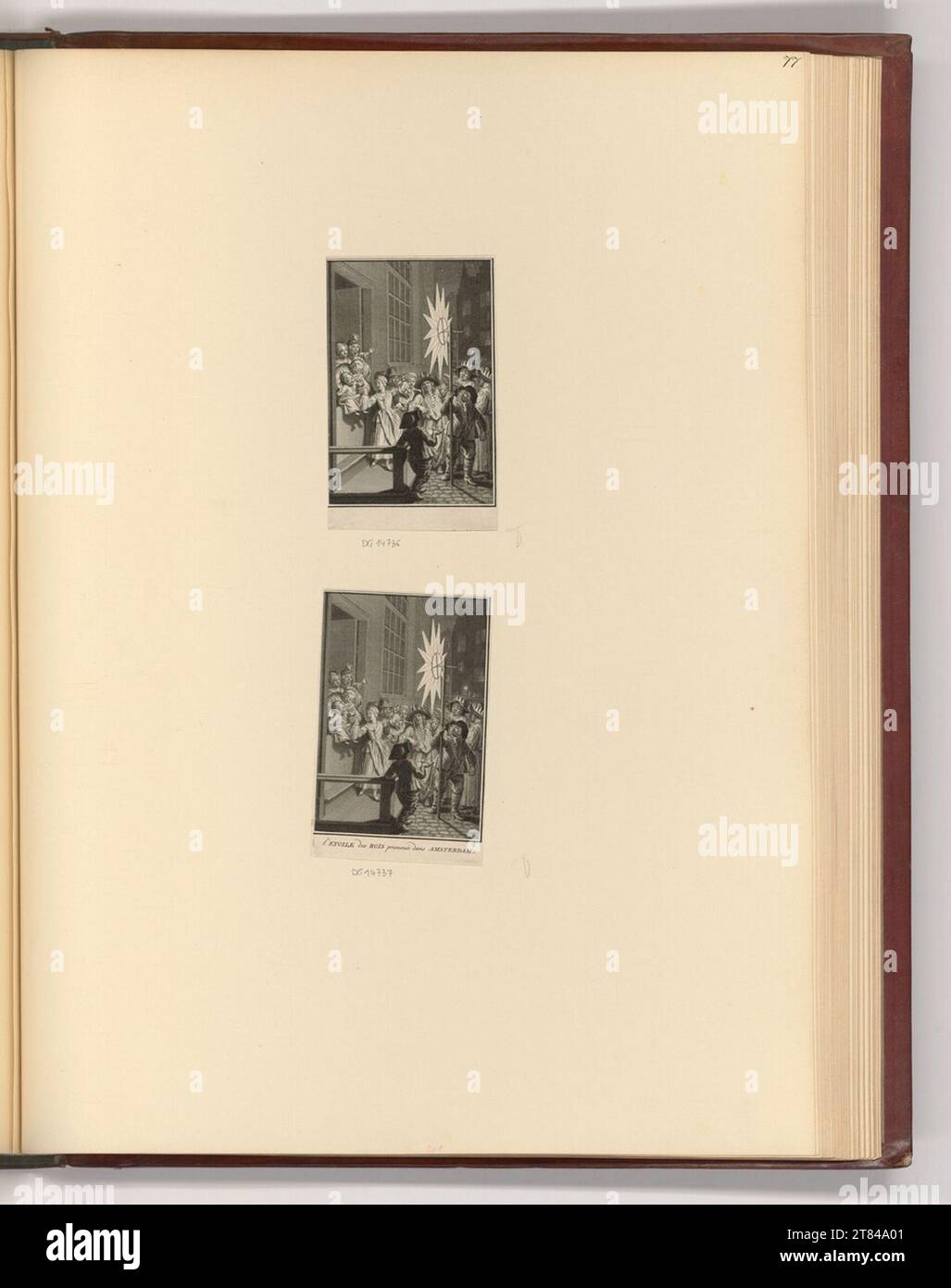 Bernard Picart (Engraver) Stern singer in Amsterdam. Copper engraving ...