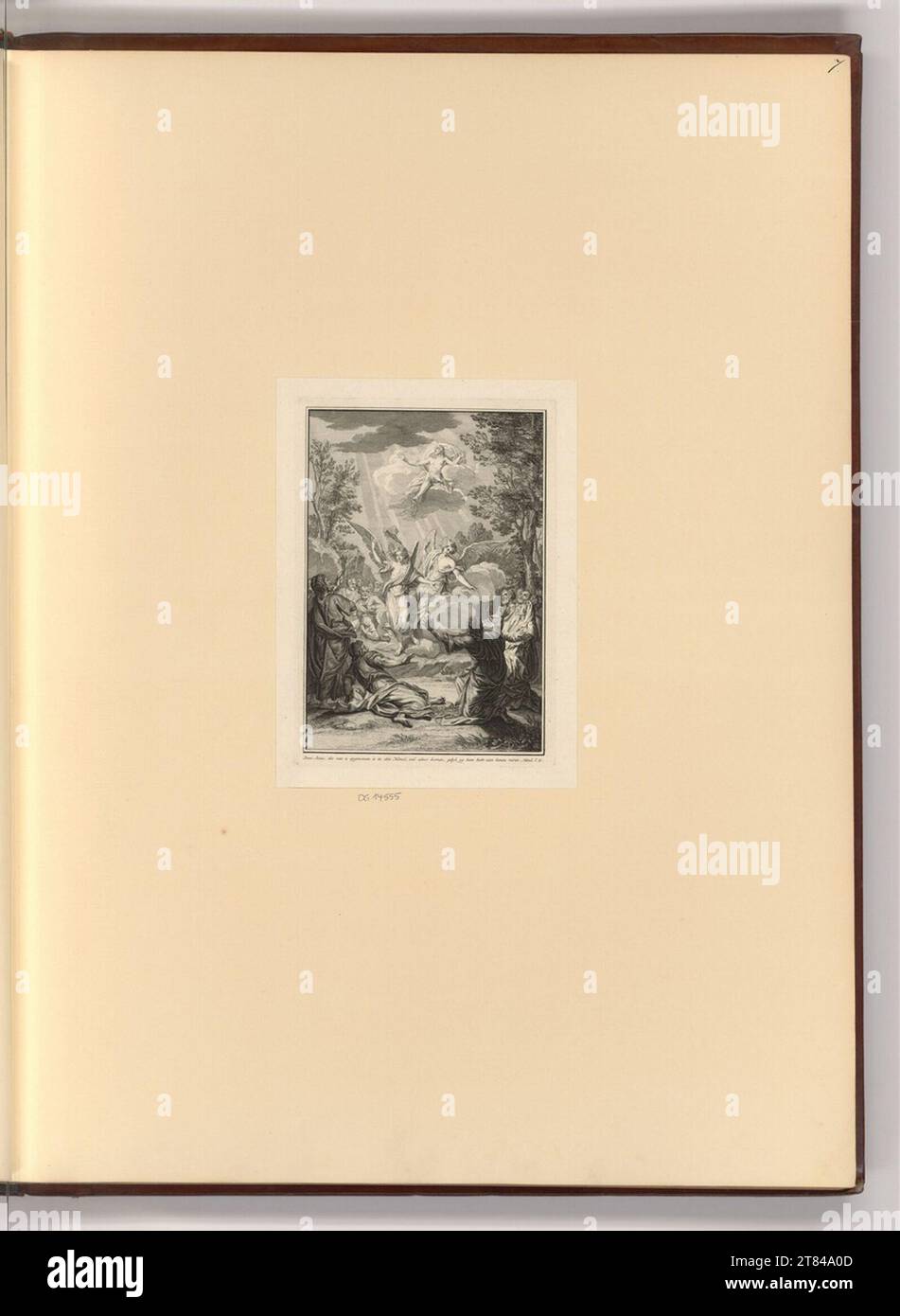 Bernard Picart (Ausführende r Künstler in) Two angels announce the ...