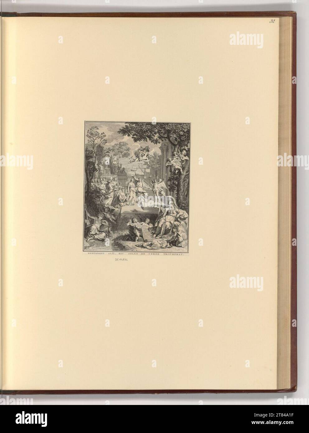 Bernard Picart (Ausführende r Künstler in) Allegory of a wedding. Copper engraving, etching ...