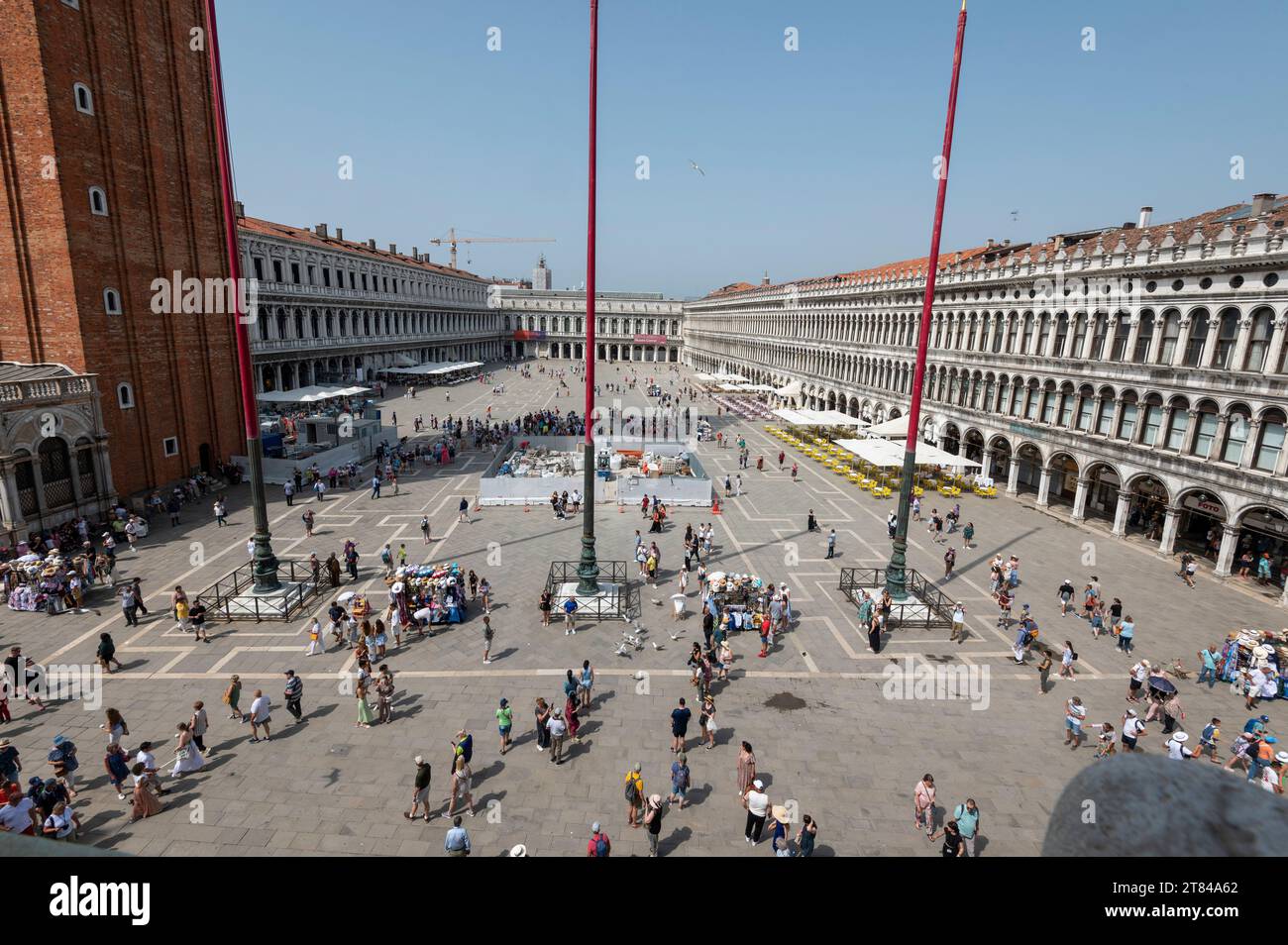 Piazza San Marco, (Saint Mark’s Square) from the Basilica di San Marco ...