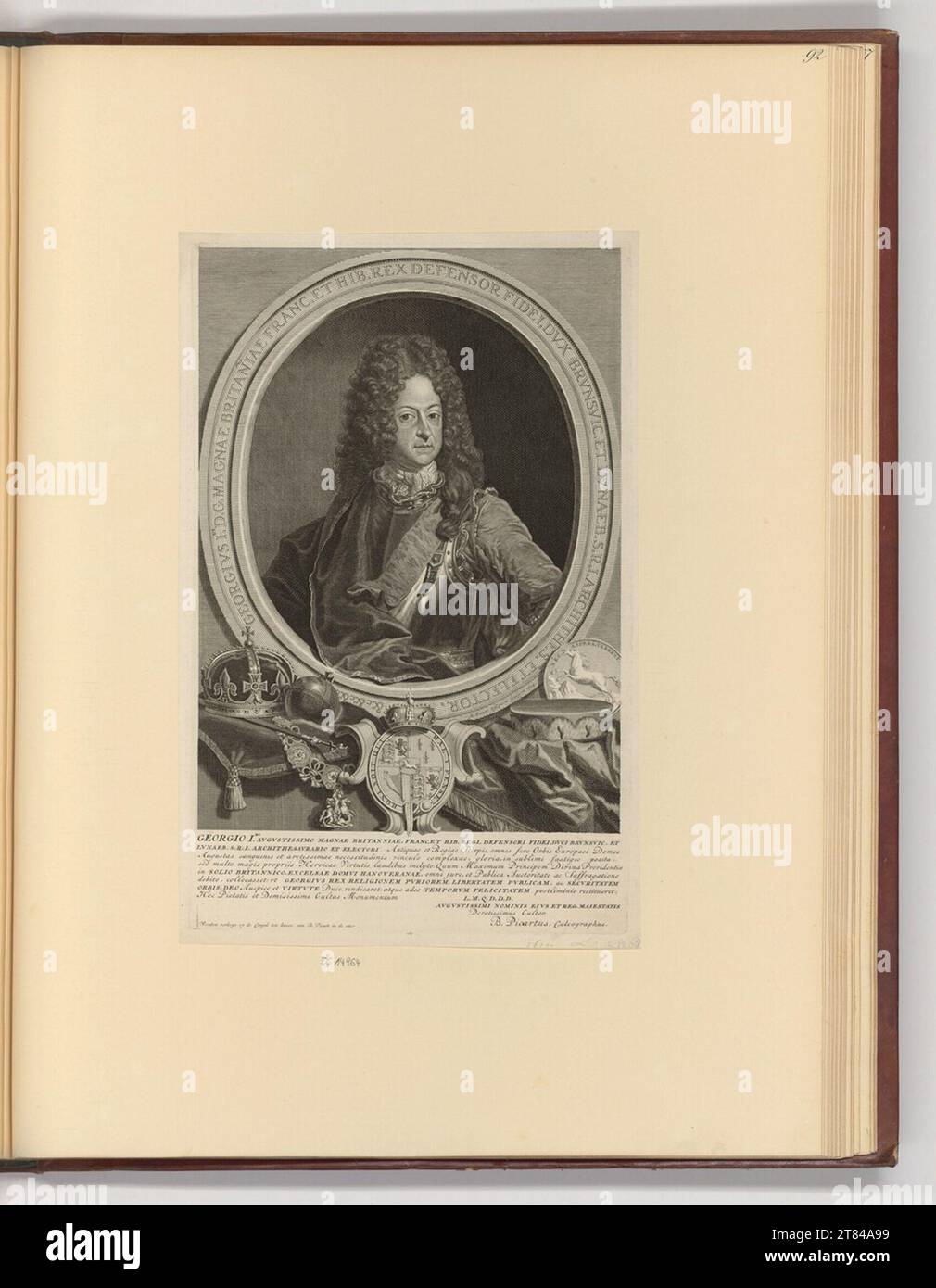 Copper engraving by bernard picart hi-res stock photography and images ...