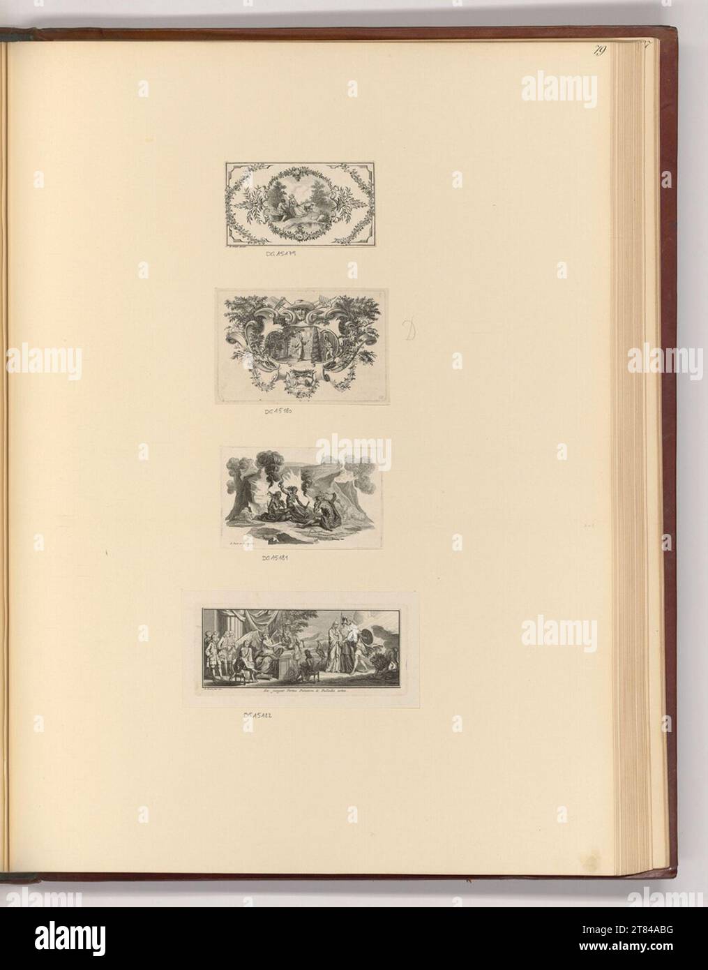 Bernard Picart (An der Entstehung Beteiligte r) Vignettes. Copper ...